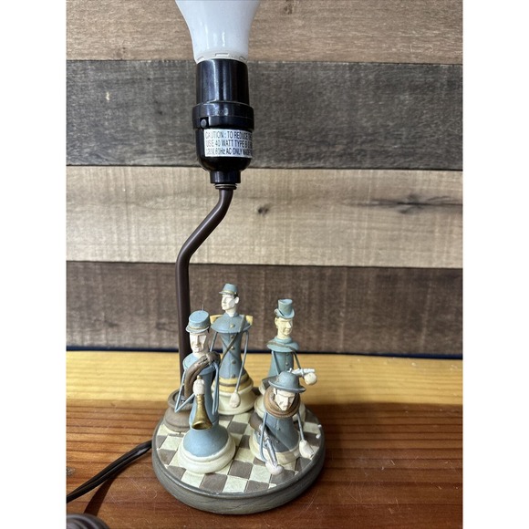Lefton | Other | Unique Chess Players Table Lamp | Poshmark